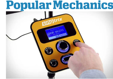 Singtrix on Popular Mechanics