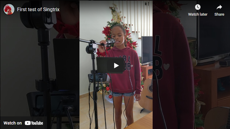 First test of Singtrix