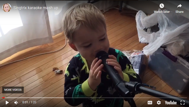 Singtrix karaoke mash up