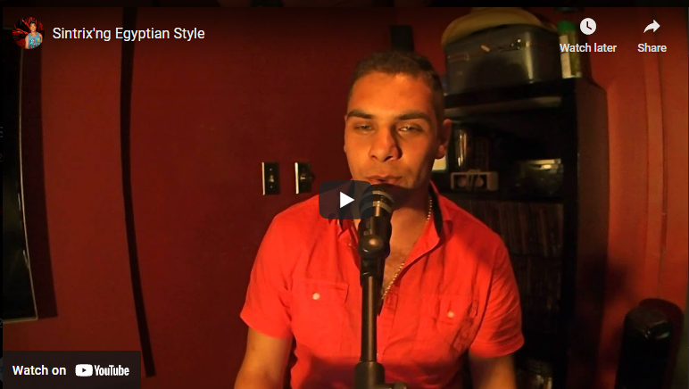 Sintrix'ng Egyptian Style – Singtrix
