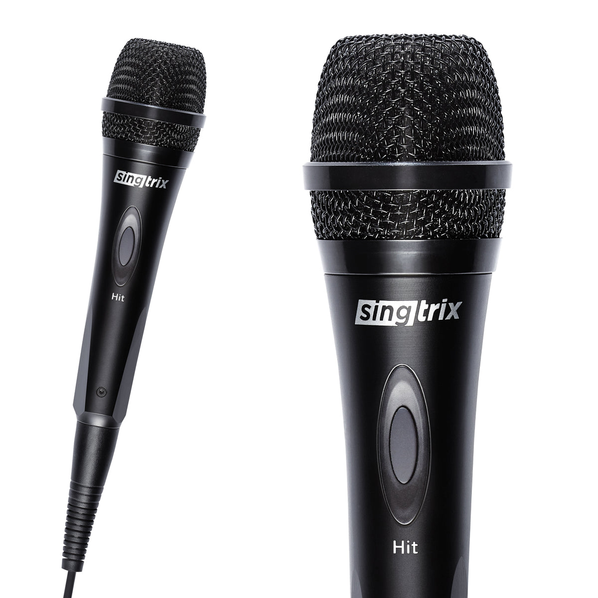 Karaoke Microphone w/ Harmony HIT Button | Singtrix